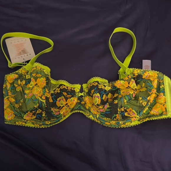 Savage X Fenty | Intimates & Sleepwear | Nwt Savage X Fenty Lace Neon ...